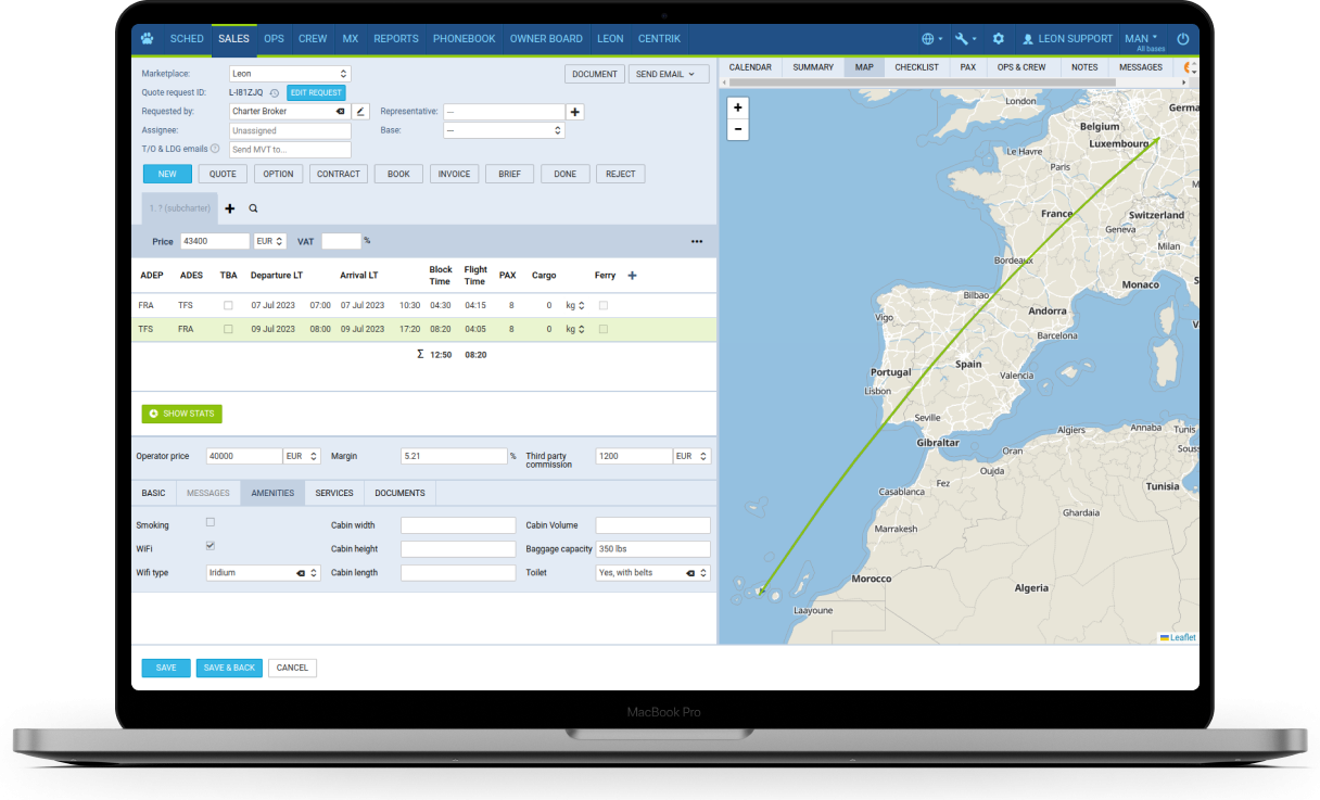 Flight Scheduling Software - Products
